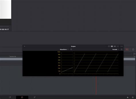 waveform scope bug r davinciresolve