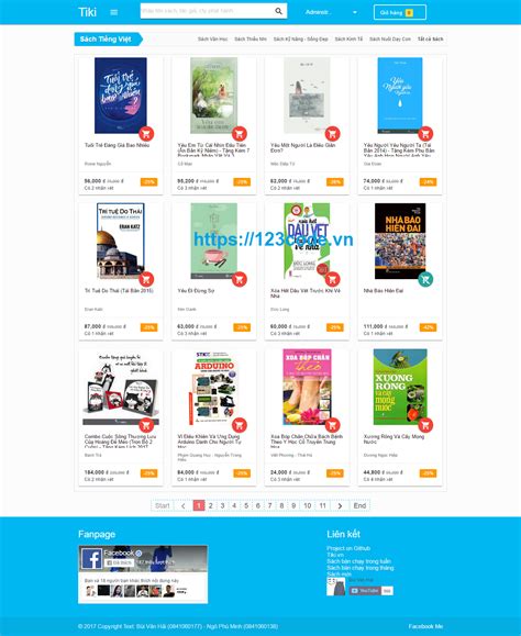 Tải source code website bán hàng php laravel giao diện cực chất