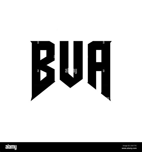 Bua Letter Logo Design For Technology Company Bua Logo Design Black