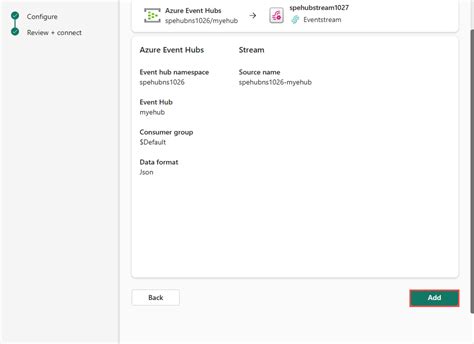 Azure Event Hubs のソースをイベントストリームに追加する Microsoft Fabric Microsoft Learn