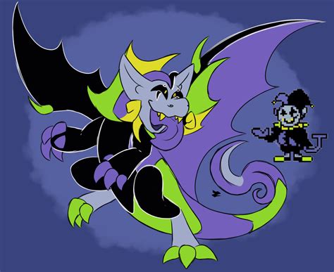 Hello R Dragons Ive Been Making A Deltarune Au That Reimagines The Characters As Dragons And