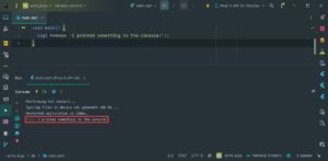 How To Print Logs In Flutter Into The Console OnlyFlutter