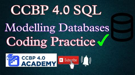 modelling databases coding practice ccbp 4 0 answers youtube