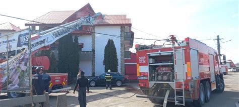 Incendiu La Motelul Castelul Rosu Din Comuna Gheraesti Sat Tetcani
