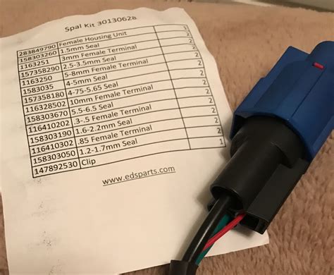 Here Are The Part Numbers For The GM PWM Module Connector Page 2