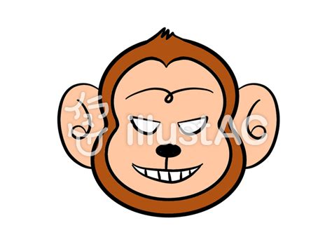 いたずらサルイラスト No 1181972／無料イラストなら「イラストac」