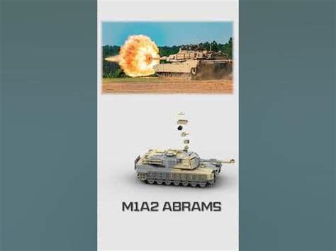 Танк M1A2 Абрамс из Лего, анимация #shorts - YouTube