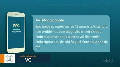 Meio Dia Paraná Foz do Iguaçu Confira as participações dos