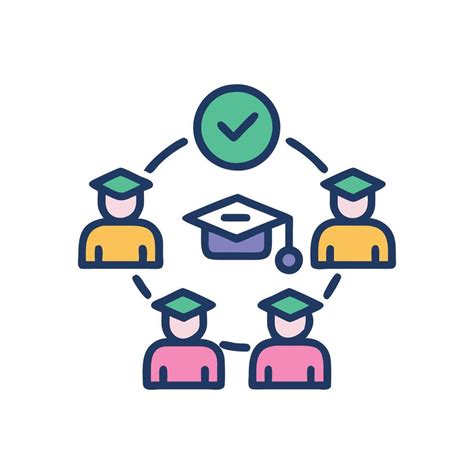 Dynamic Peer Learning Environment Illustration 57076961 Vector Art At
