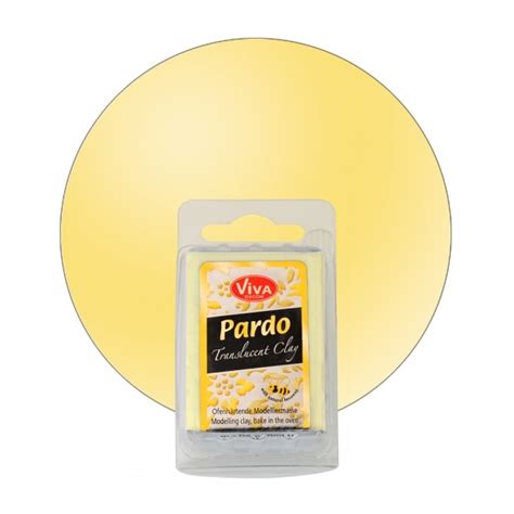 Pardo Translucent Clay 56g 206 Yellow Translucent • 2wards Polymer Clay