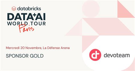 Dataai Databricks Ai Dataengineering Datagovernance Innovation Devoteam Data Driven