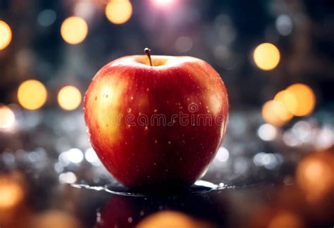 Tech High Apple Fruit Technology Fresh Vitamin Science Illustration