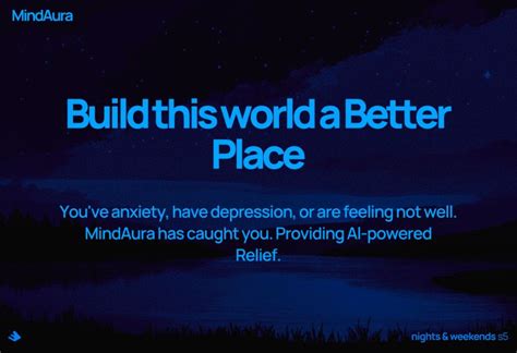 Muhammad Rebaal On Linkedin Mindaura Mentalhealth Ai Wellbeing