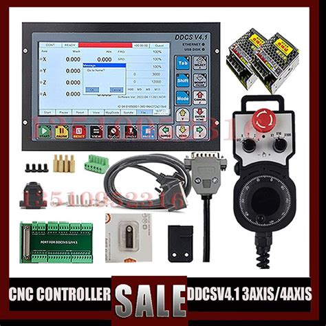 Ddcs V Axis Axis Cnc Control System Engraving Machine Usb Controller Metal Shell With