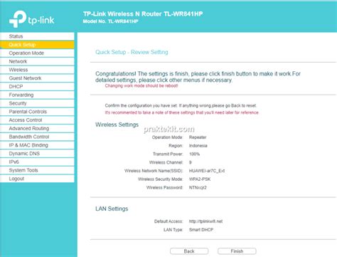 Cara Setting Router TP Link TL WR841HP Mode Repeater Praktek IT