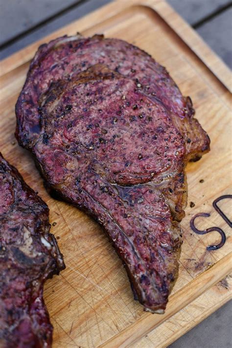 Reverse Sear Ribeye Steak Recipe Grilled Steak Recipes Ribeye