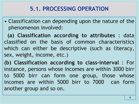 Chapter 5scientific Research Methodsprocessing Analysis And