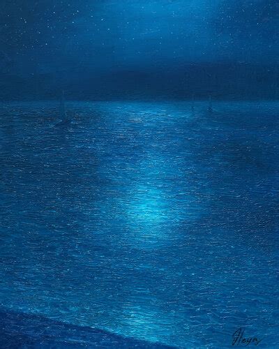 Sea By Dmitry Oleyn Painting Oil On Canvas Singulart