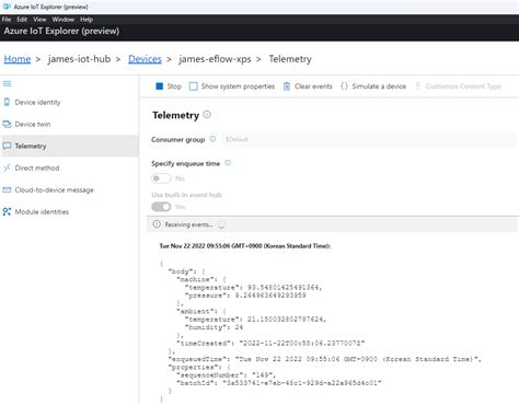 Unable To Get Telemetry For Device · Issue 573 · Azureazure Iot