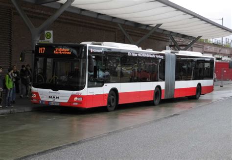 MAN Lions City G HHA 7464 Auf Linie M7 Am U S Barmbek 30 4 15 Bus