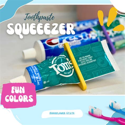 Toothpaste Squeezer 3d Printed 3 Pack Etsy
