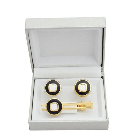 Men Black Round Brass Cufflink Set 30gm At ₹ 200pair In Mumbai Id 21979305391