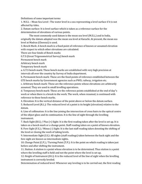 Surveying And Levelling In Agricultural Land Area Calculation And