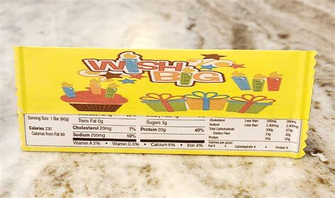 Custom Treat Labels Nissas Nana Pudding