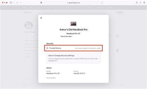 How To Add And Remove Trusted Devices For Apple Id Two Factor