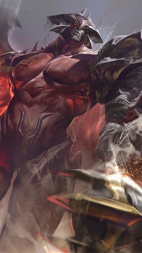 Aatrox League Of Legends 4k 7670e Wallpaper Pc Desktop