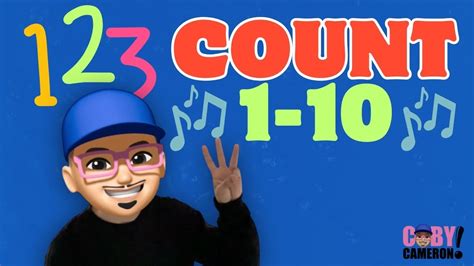 Counting 1-10 with Coby | Numbers Song for Kids | Coby Cameron - YouTube