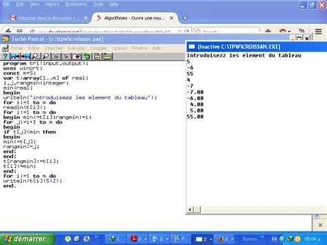 Transformer Un Code Pascal En Algorithme Simple Et Explication De La