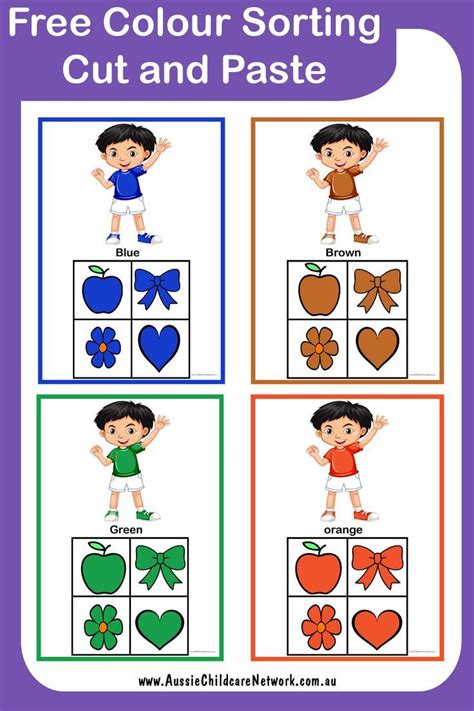 Colour Sorting Cut And Paste Artofit