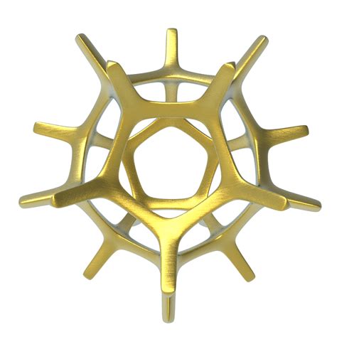 十二面体骨架 思斐迩3d科学模型素材库