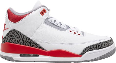 Jordan 3 Retro Mid Fire Red For Sale Authenticity Guaranteed Ebay