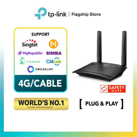 Support All Isp Tp Link 4g Router Plugandplay N300 3g4g Lte Wireless