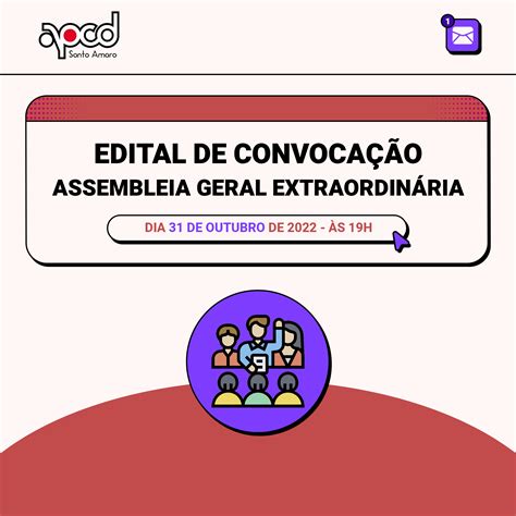 Assembleia Geral Extraordinária Outubro 2022
