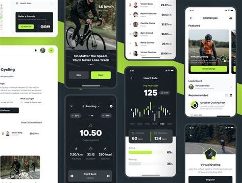Sportly Fittech App Ui Kit Mobile And Web App Ui Kit For Sport Fitness