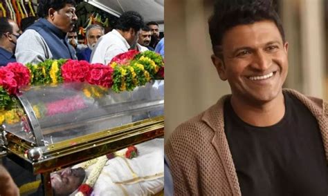 Puneeth Rajkumar ప్రారంభమైన పునీత్‌ రాజ్‌‌కుమార్‌ అంతిమయాత్ర Puneeth