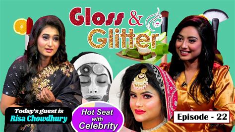 Risa Chowdhury Actress Trendy Look And Getup Gloss And Glitter
