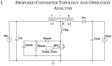 Proposed High Tapped Inductor Boost Ratio Dc Dc Converter