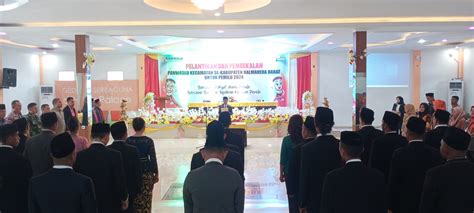 27 Anggota Panwascam Resmi Dilantik Alwi Ahmad Tetap Junjung Tinggi