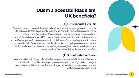 Guia De Acessibilidade Ux Accessibility Guide Behance