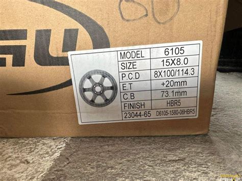 15” Te37 Gt Wide Design Code 6105 Bronze 4holes Pcd 100 114 Bnew