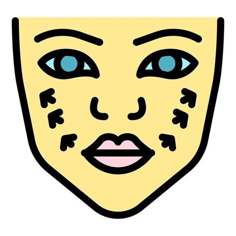 Premium Vector Cupping Facial Massage Icon Outline Vector Face Skin