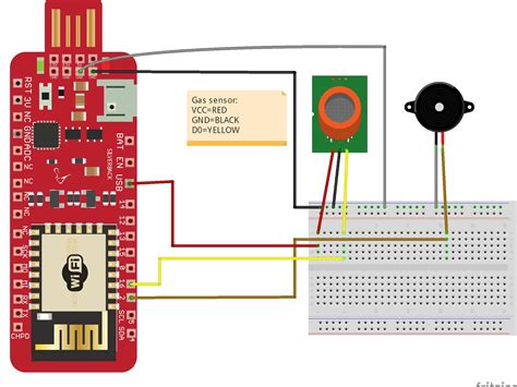 Smoke And Gas Detection Using Mq 2 Sensor And Piezo Buzzer