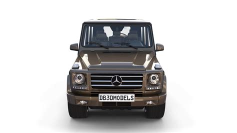 Mercedes Benz G Class With Interior Brown 3d Model By Dragosburian