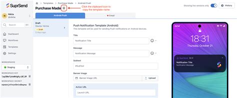Trigger Workflow From Api Suprsend Notification Infrastructure For