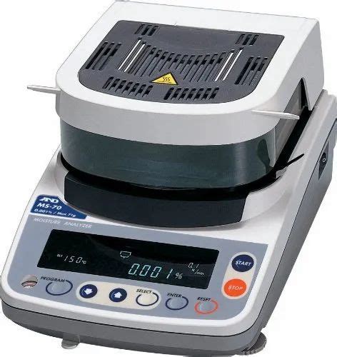 Moisture Analyzer Scale Model Name Number Ms 70 Automation Grade