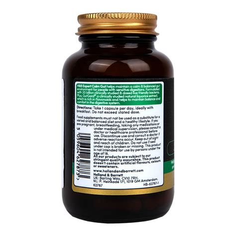 Handb Expert Calm Gut 30 Capsules Holland And Barrett